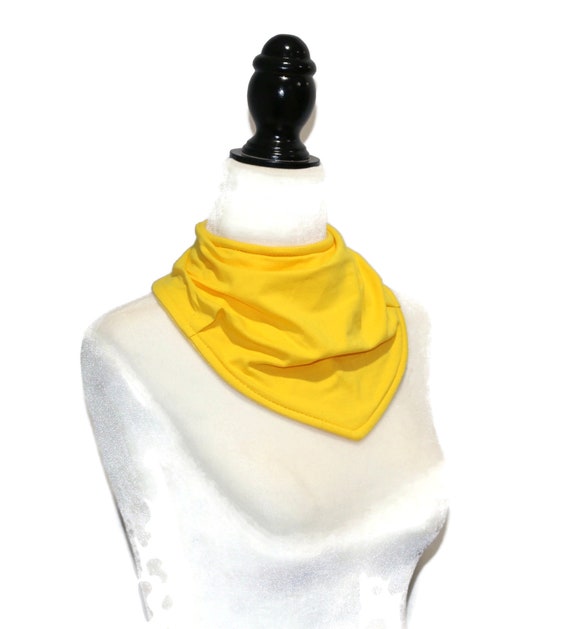 Yellow Solid Bandana