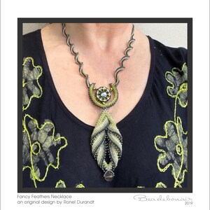 Fancy Feathers Necklace - Etsy