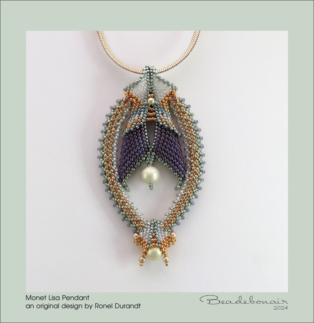 Monet Lisa Pendant - Etsy