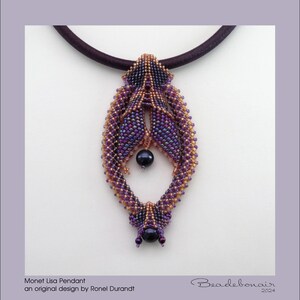 Monet Lisa Pendant - Etsy