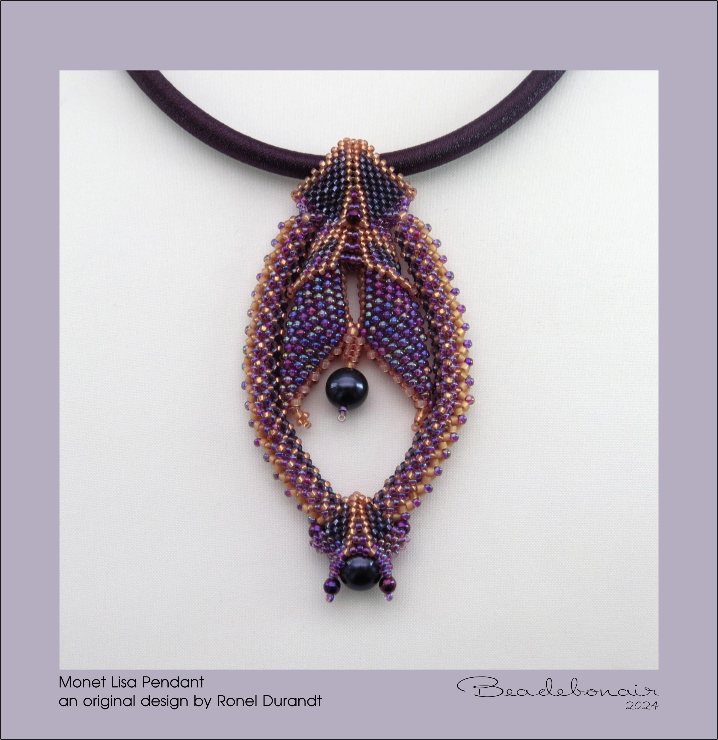 Monet Lisa Pendant - Etsy