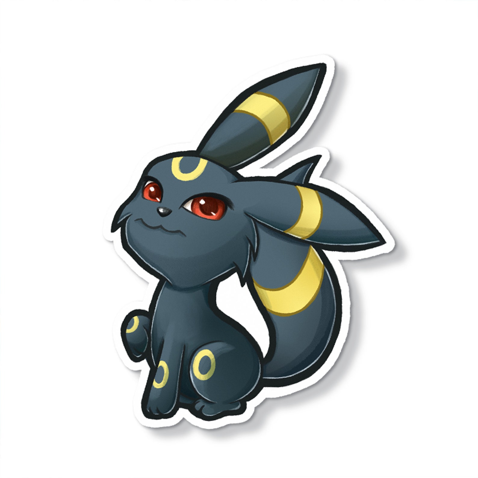 Pokemon Sticker Cute Umbreon Eeveelutions Original - Etsy