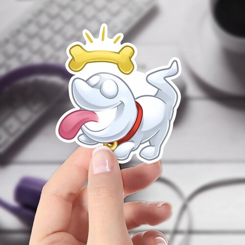 Luigi's Mansion: Polterpup Vinyl Sticker - Etsy