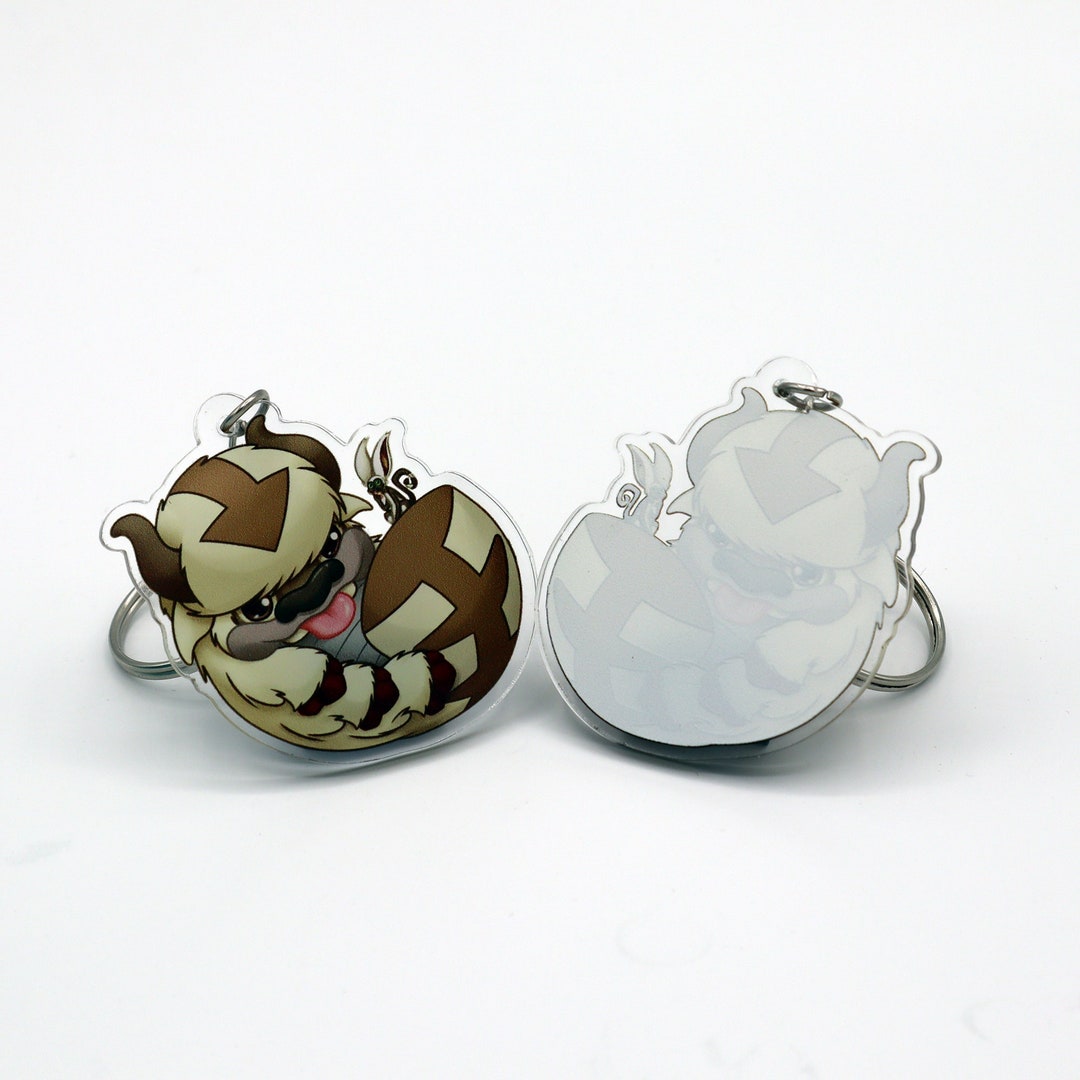 Avatar Keychain Appa and Momo the Last Airbender - Etsy