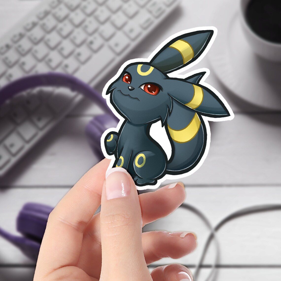 Pokemon Sticker Cute Umbreon Eeveelutions Original - Etsy