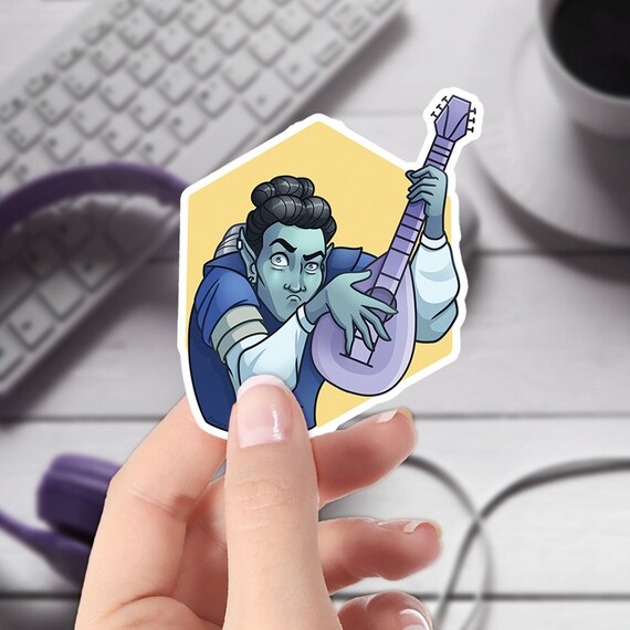 Labels, Stickers & Tags Notebook Critical Role Laptop Yasha Nydoorin ...