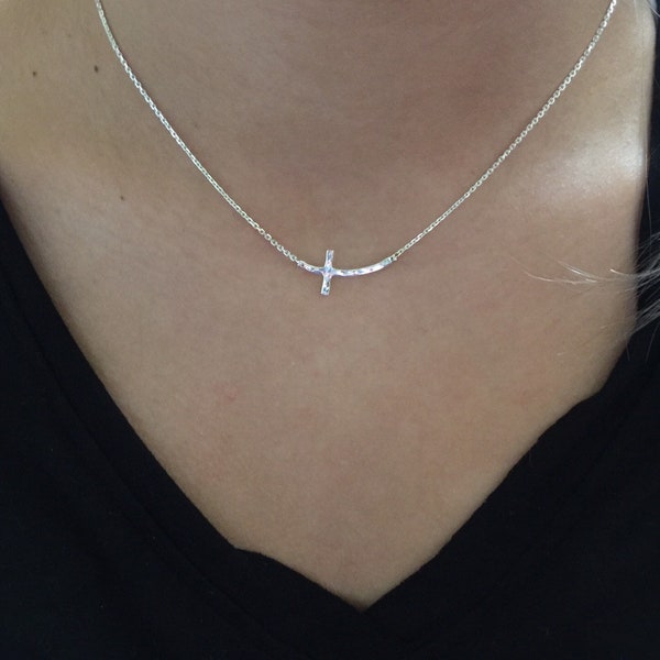 Sideways Cross - Etsy