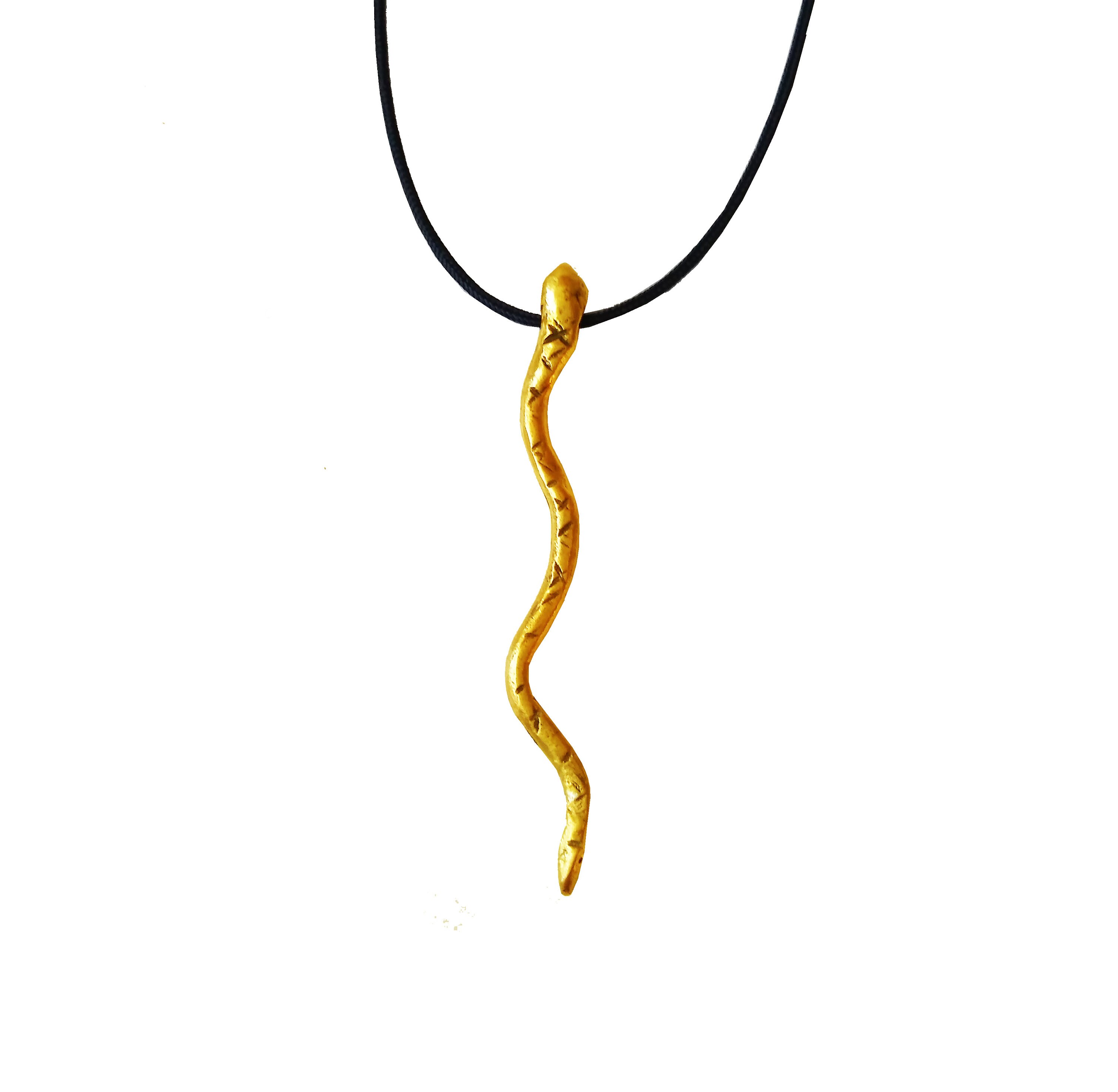 Silver Snake Charm Necklace for Everyday Serpent Charm Made - Etsy UK