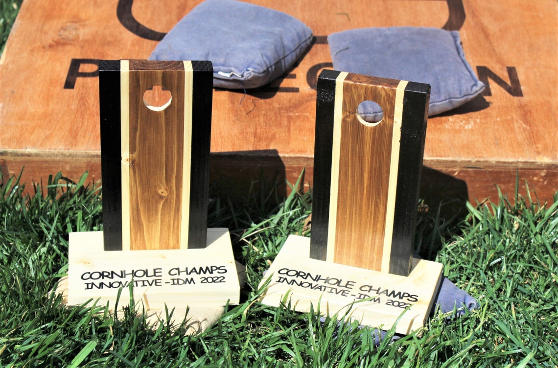 Corn Hole Trophy - Etsy