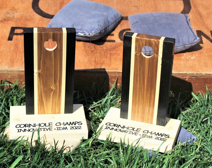 Corn Hole Trophy - Etsy