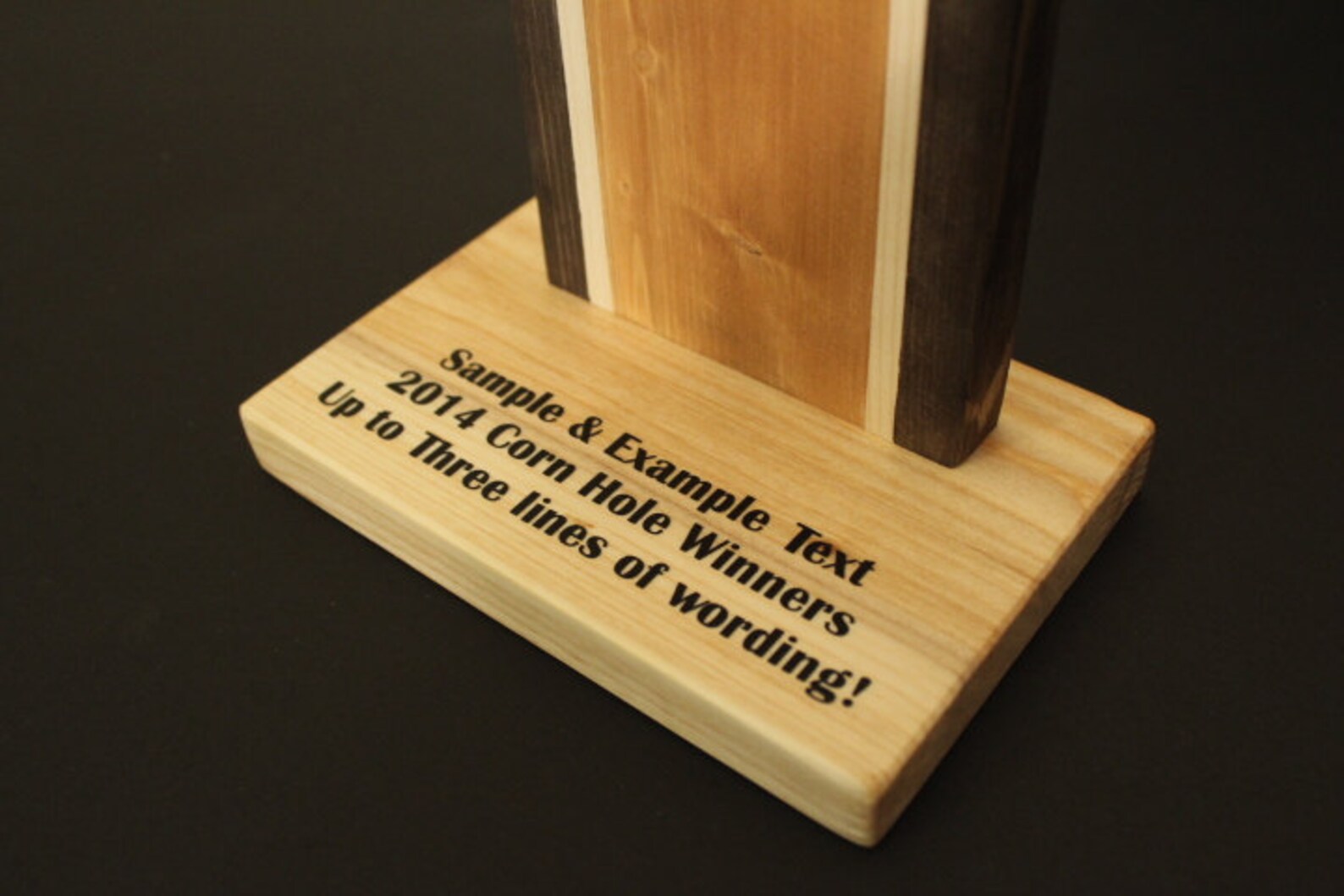 Corn Hole Trophy - Etsy