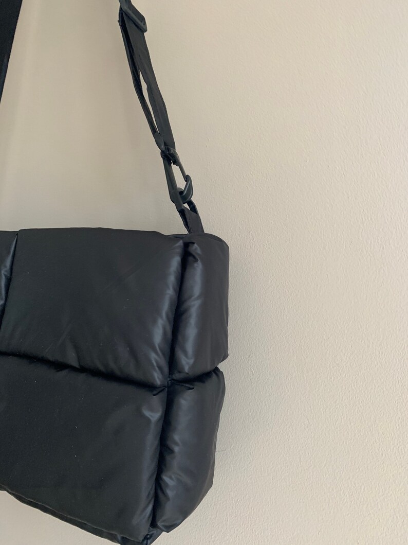 Small Puffer Shoulder Waist Bag - Etsy