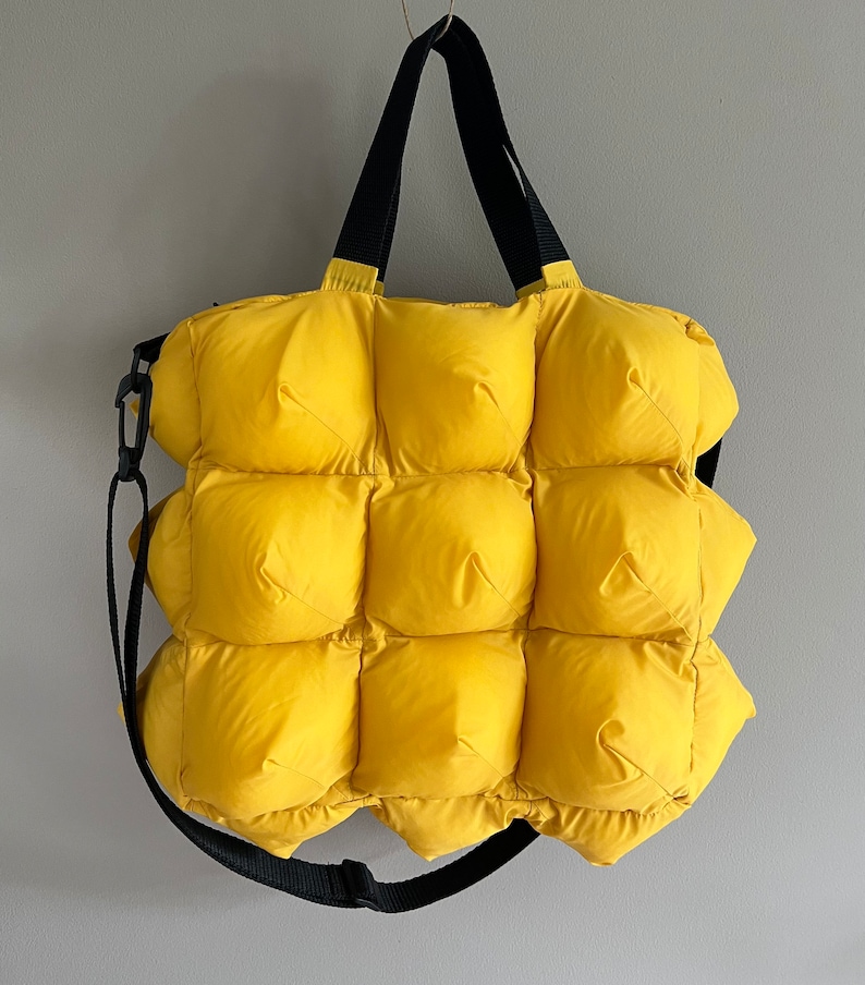 Puffer Tote Bag Shoulder Bag Hand Bag - Etsy
