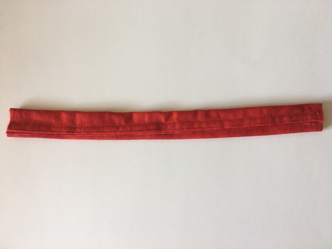 Wrap Around Trach Tie Covers - Solid Red - Etsy