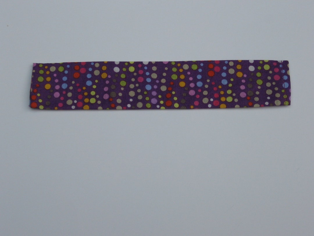 Slide on Trach Tie Covers - Purple With Polka Dots - Etsy