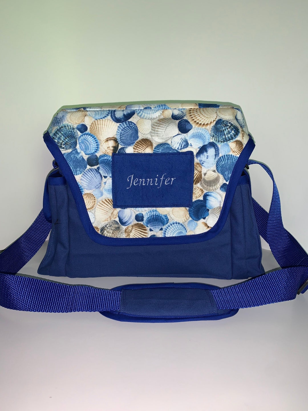 Devilbiss-suction Machine Carrying Case - Blue Seashells - Etsy