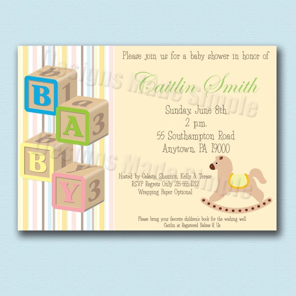 Baby Blocks Printable - Etsy