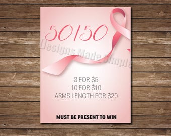 Breast Cancer Raffle | Etsy