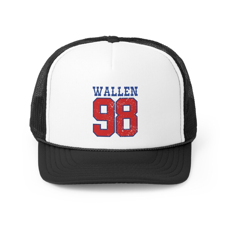 Trucker Caps Trucker Hat Morgan Wallen 98 Braves OTTO - Etsy