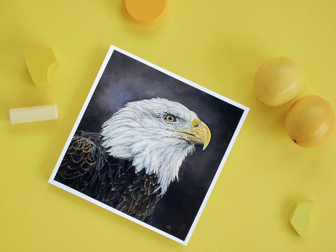 Eagle, Bald Eagle, Eagle Painting, Bald Eagle Painting, Artist Print ...