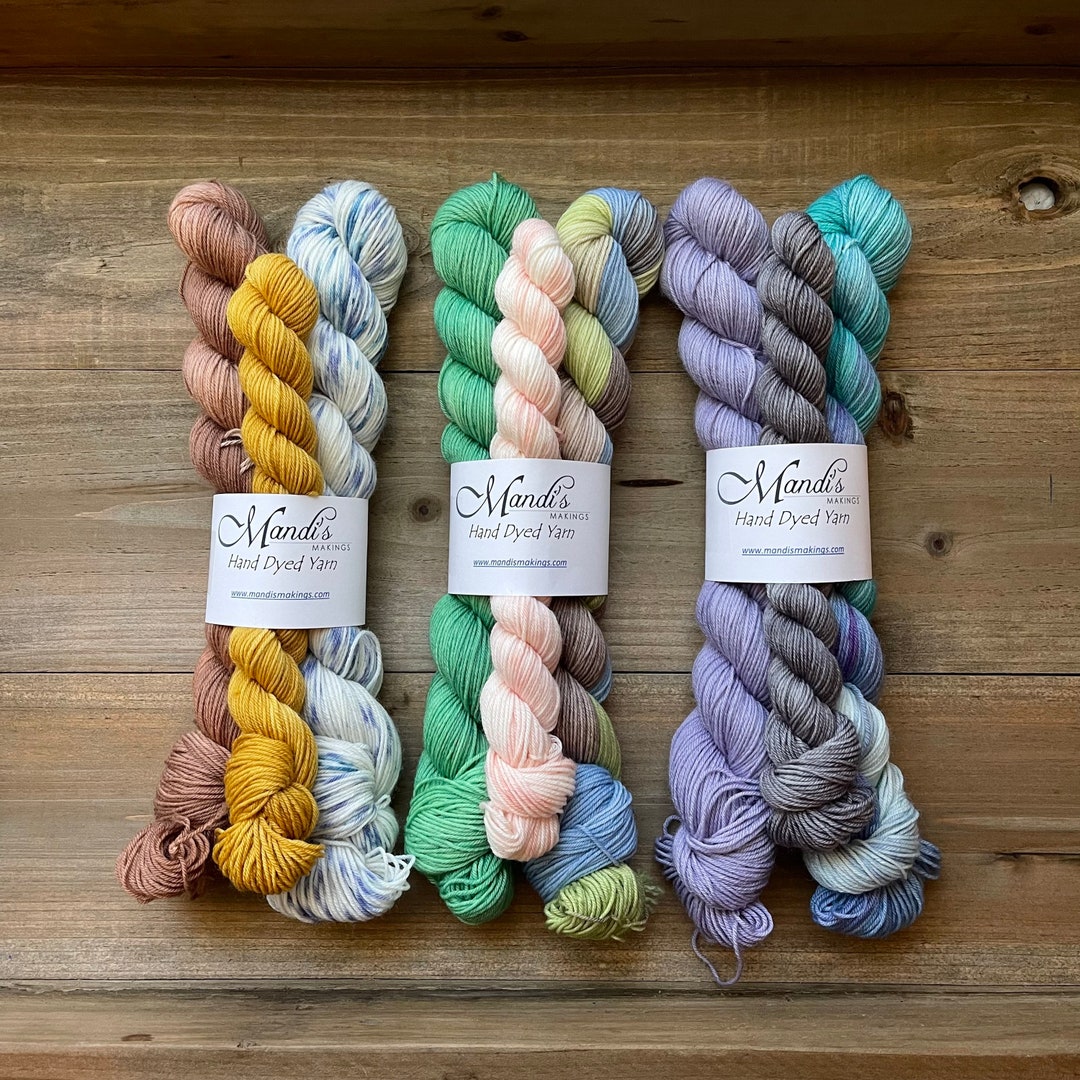 3rd Qtr Wizard of Oz Yarn Club Extras Hand Dyed Yarn - Etsy