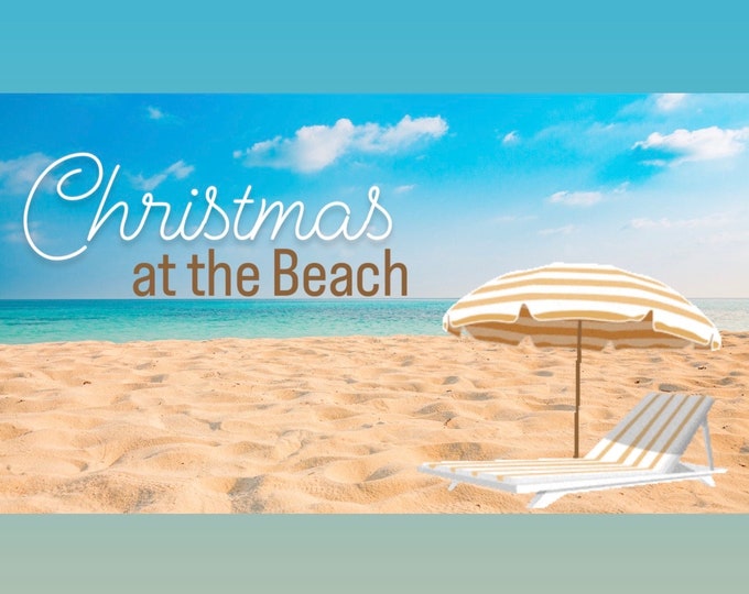 2024 Christmas at the Beach Share A Pair Advent Calendar | Hand Dyed ...