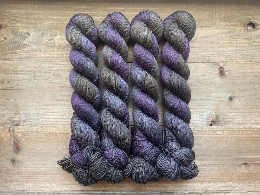 Hand Dyed Yarn | Fire Storm | Full Skein | Approx 100 G - Etsy