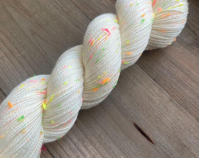 Au Naturel | Hand Dyed Yarn | Neon Tweed | Approx 100 G - Etsy