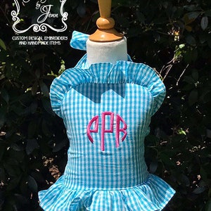 Monogram Swimsuit, Monogrammed Swimsuit, Monogram Bathing Suit ...