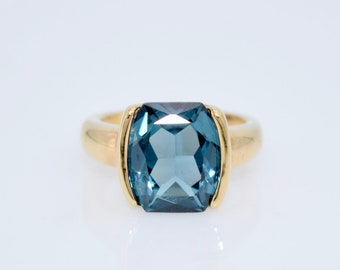 Blue Green Ring | Etsy