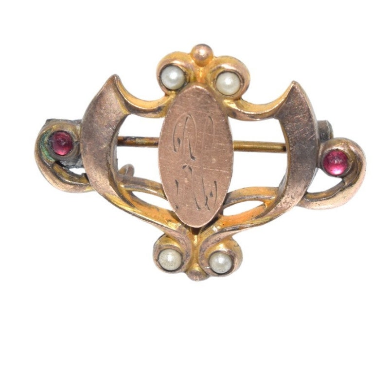 Antique Watch Pin - Etsy