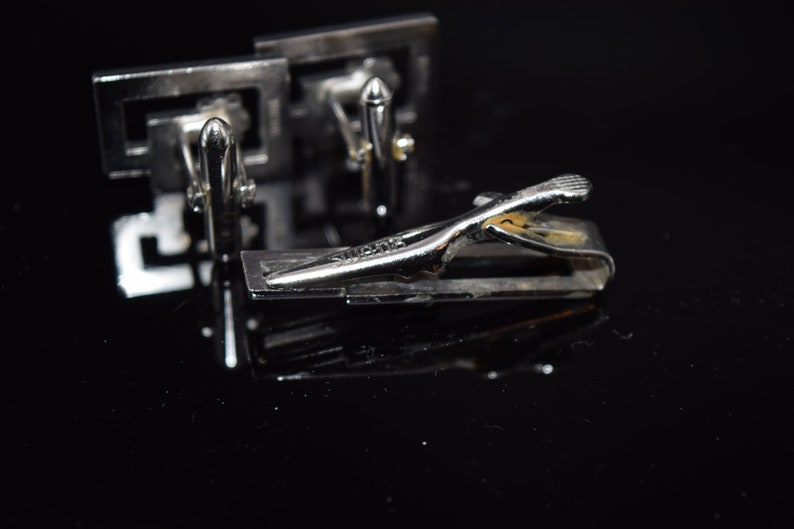Vintage Swank Cuff Links Vintage Swank Tie Clip - Etsy
