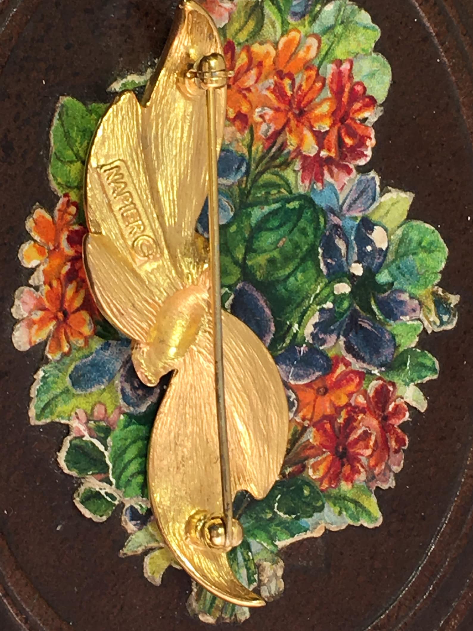 Napier Bow Brooch Ribbon Brooch Vintage Napier Brooch - Etsy