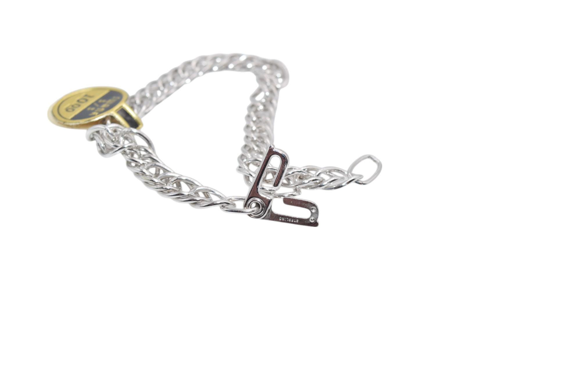Vintage Swank Sterling Silver Chain Bracelet – Unisex, NOS (new Old ...