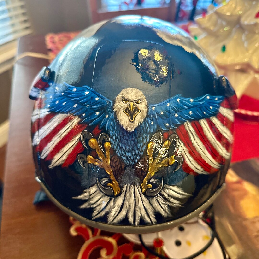 Pre-painted Custom Flight Helmet (decoration Only) - Etsy