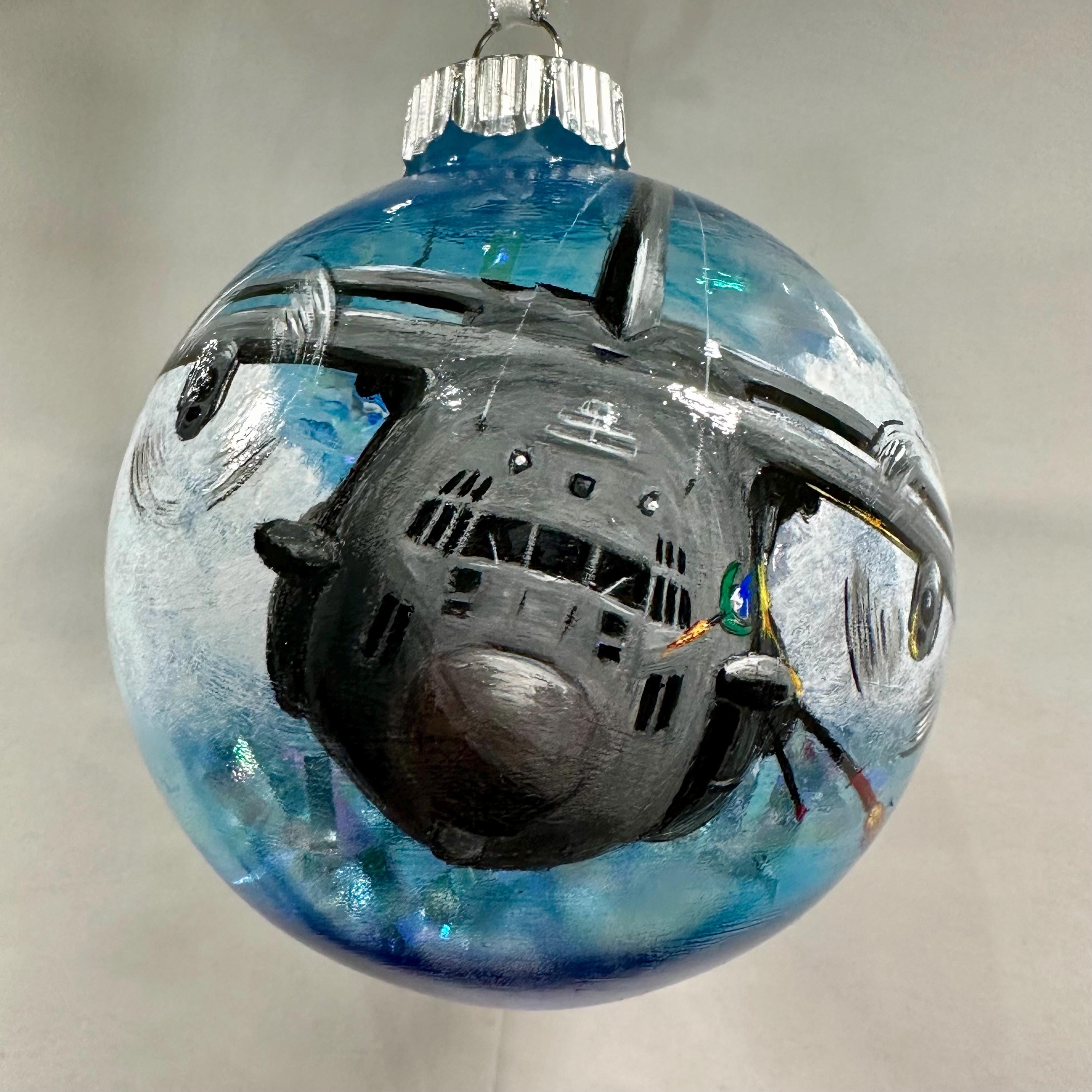 Ready to Ship Hand Painted 4” Spectre AC-130H Gunship Ornament - Etsy