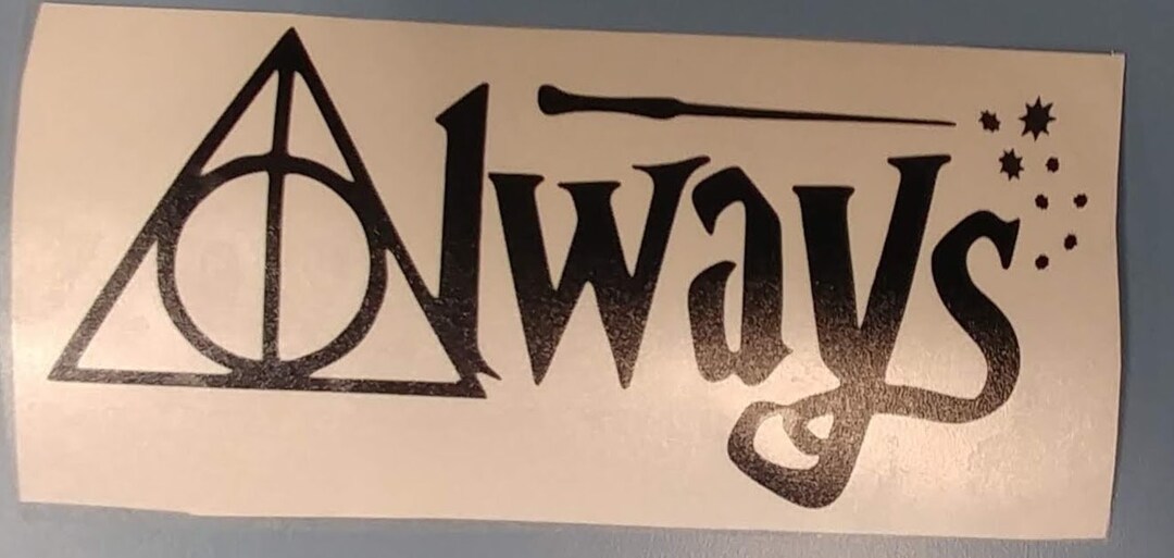 Always Wizard Fantasy Car Decal, Movie Wizard Fan Decal - Etsy