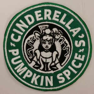 Princess Coffee Parody Embroidered Patch, Princess Inspired Coffee Iron ...