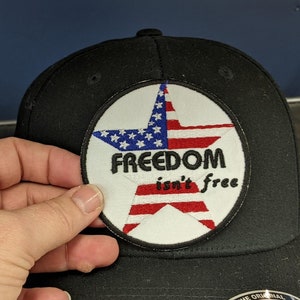 Patriotic American Freedom Patch - Etsy