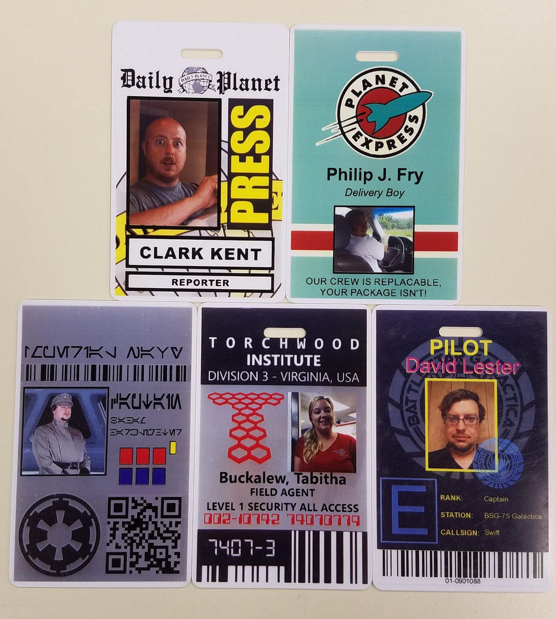 Personalized ID Badges Cosplay Ids Customized ID Badge - Etsy