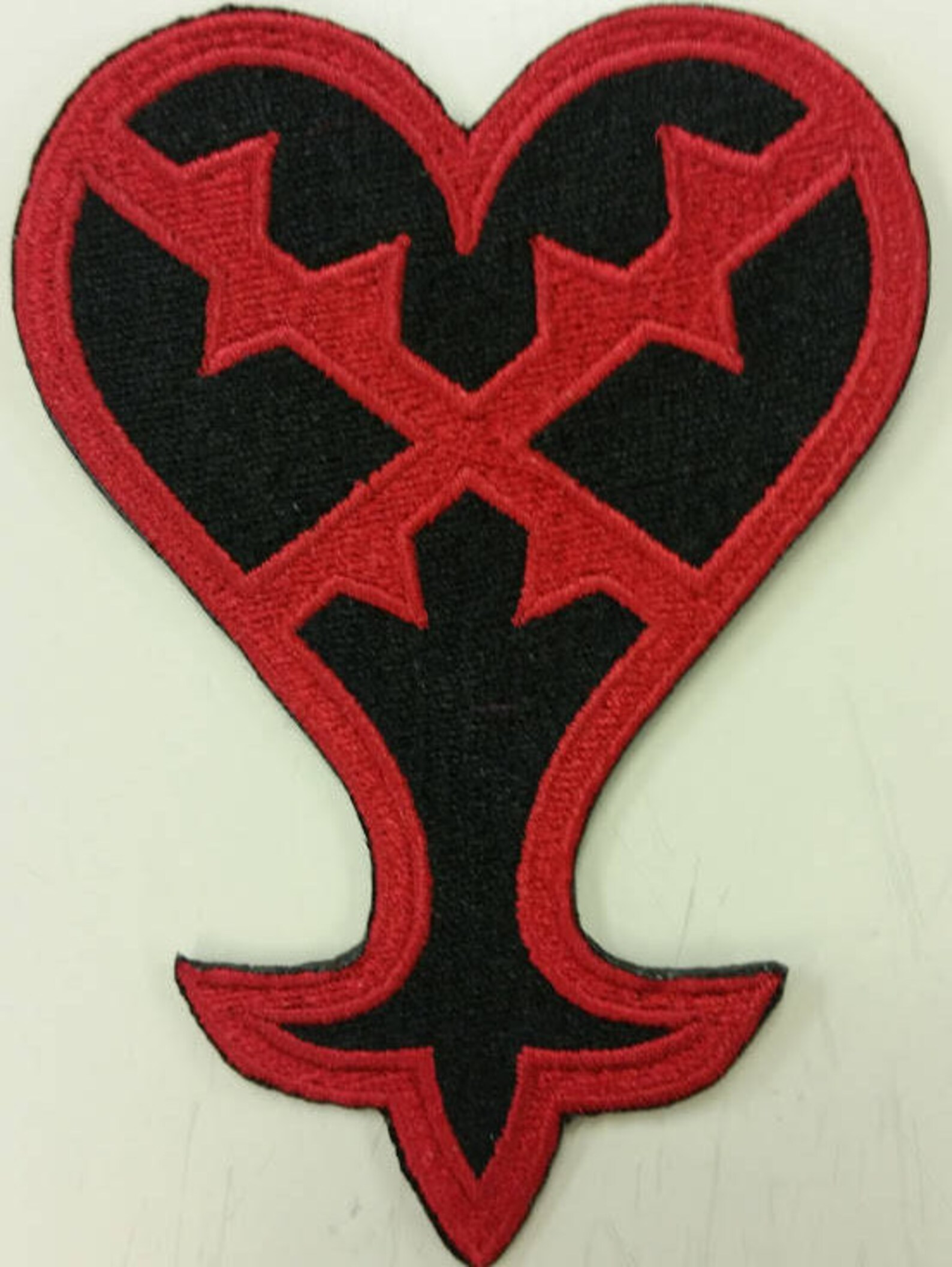 Heartless Video Game Inspired Embroidered Patch Heartless | Etsy