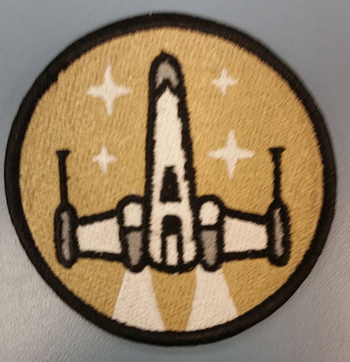 Sci Fi Starfighter Embroidered Patch Iron on Star Ship Patch | Etsy