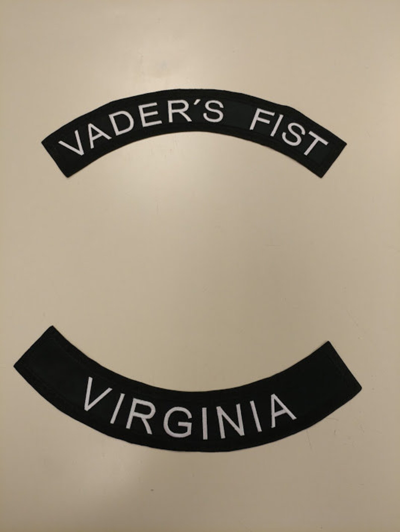 Motorcycle Rocker Patches 13 X 2.5, Embroidered MC Patch, Motorcycle ...