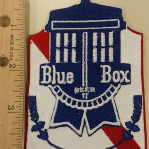 Time Machine Beer Parody Patch, Time Traveler Doc Mish Mash Patch ...