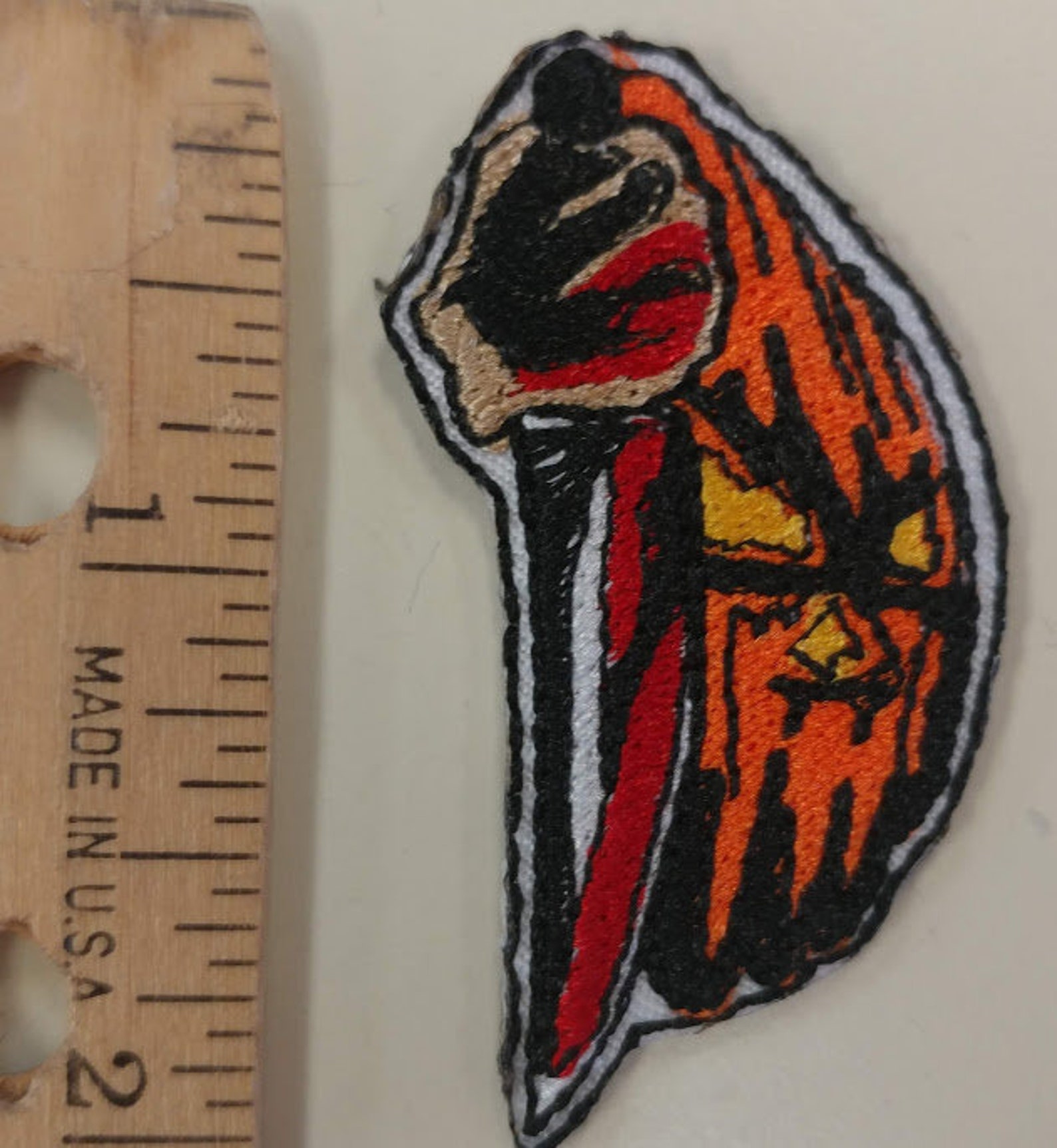 Halloween Scary Embroidered Patch, Killer Iron on Patch - Etsy