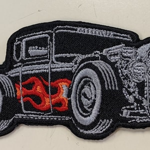Vintage Roadster Car Embroidered Patch - Etsy