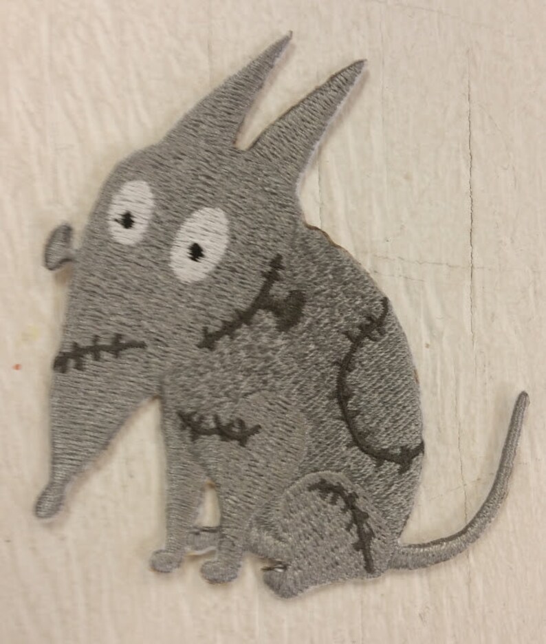 Cartoon Halloween Embroidered Dog Patch Stitched up Dog | Etsy