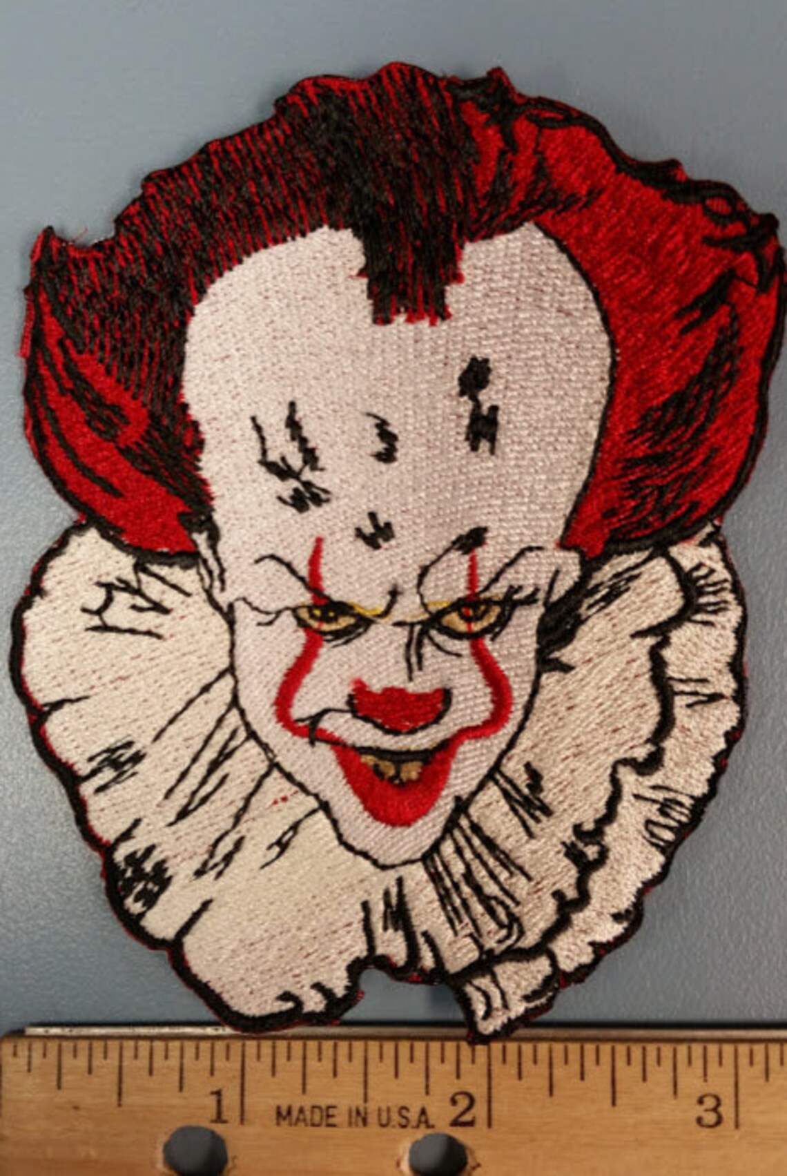Scary Clown Embroidered Patch Horror Clown Patch Clown Iron - Etsy