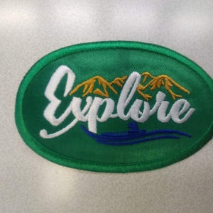 Explore Adventurer Embroidered Patch - Etsy