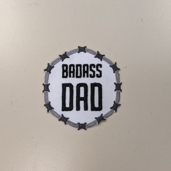 Custom Badass Patch - Etsy
